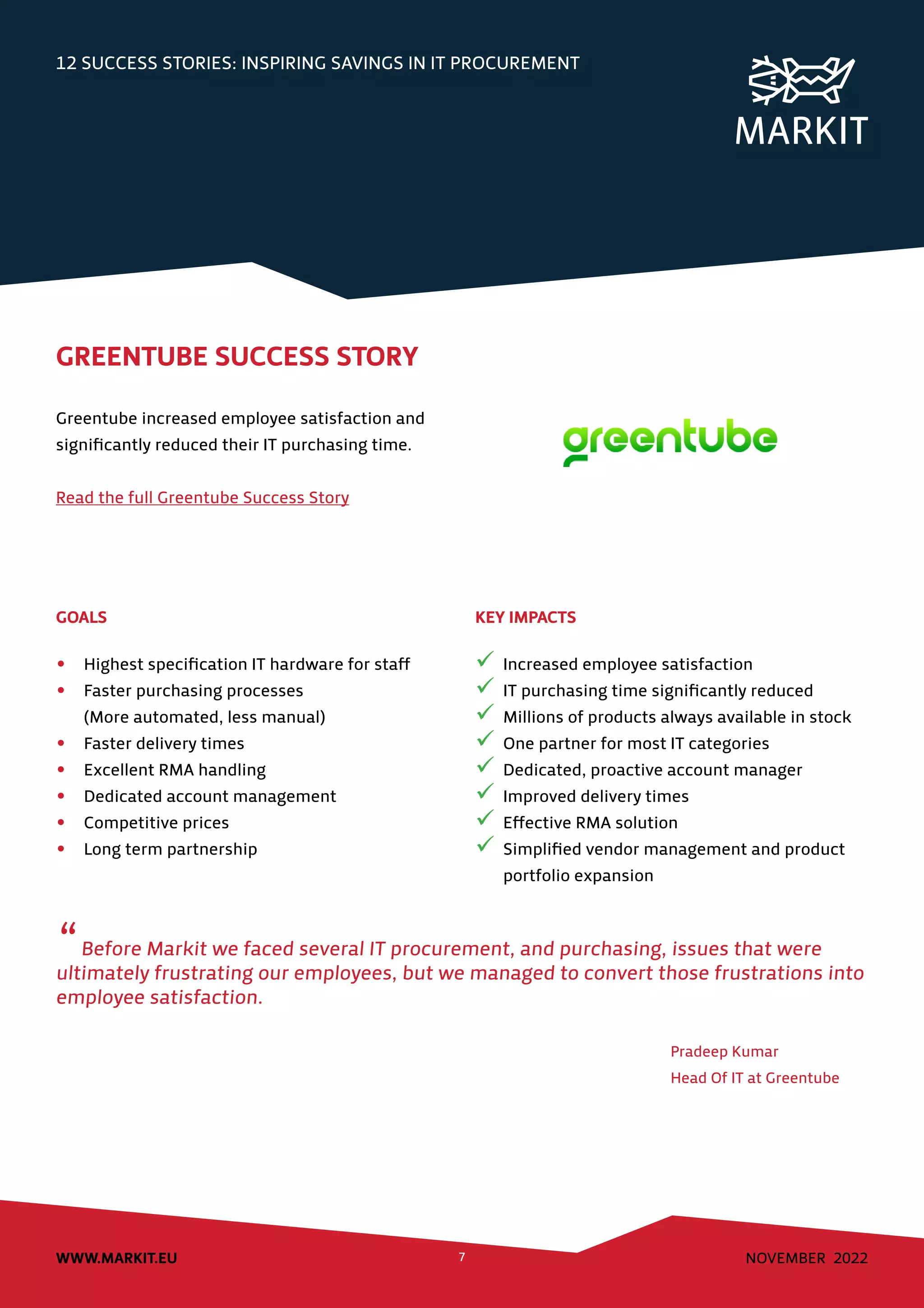 12 IT Procurement Success Stories | PDF
