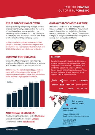 Markit Fact Sheet 2020 | PDF | IT and Internet Support | Internet