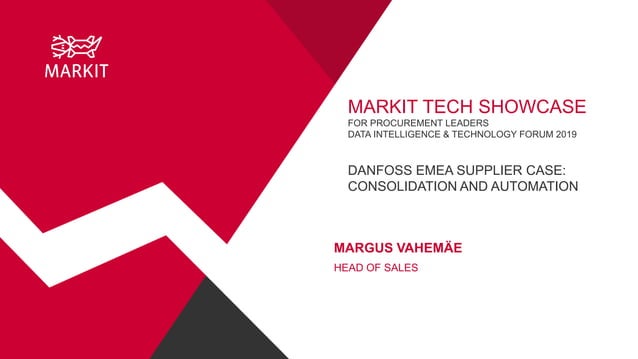 Markit - Danfoss IT Procurement Case Study | PPT