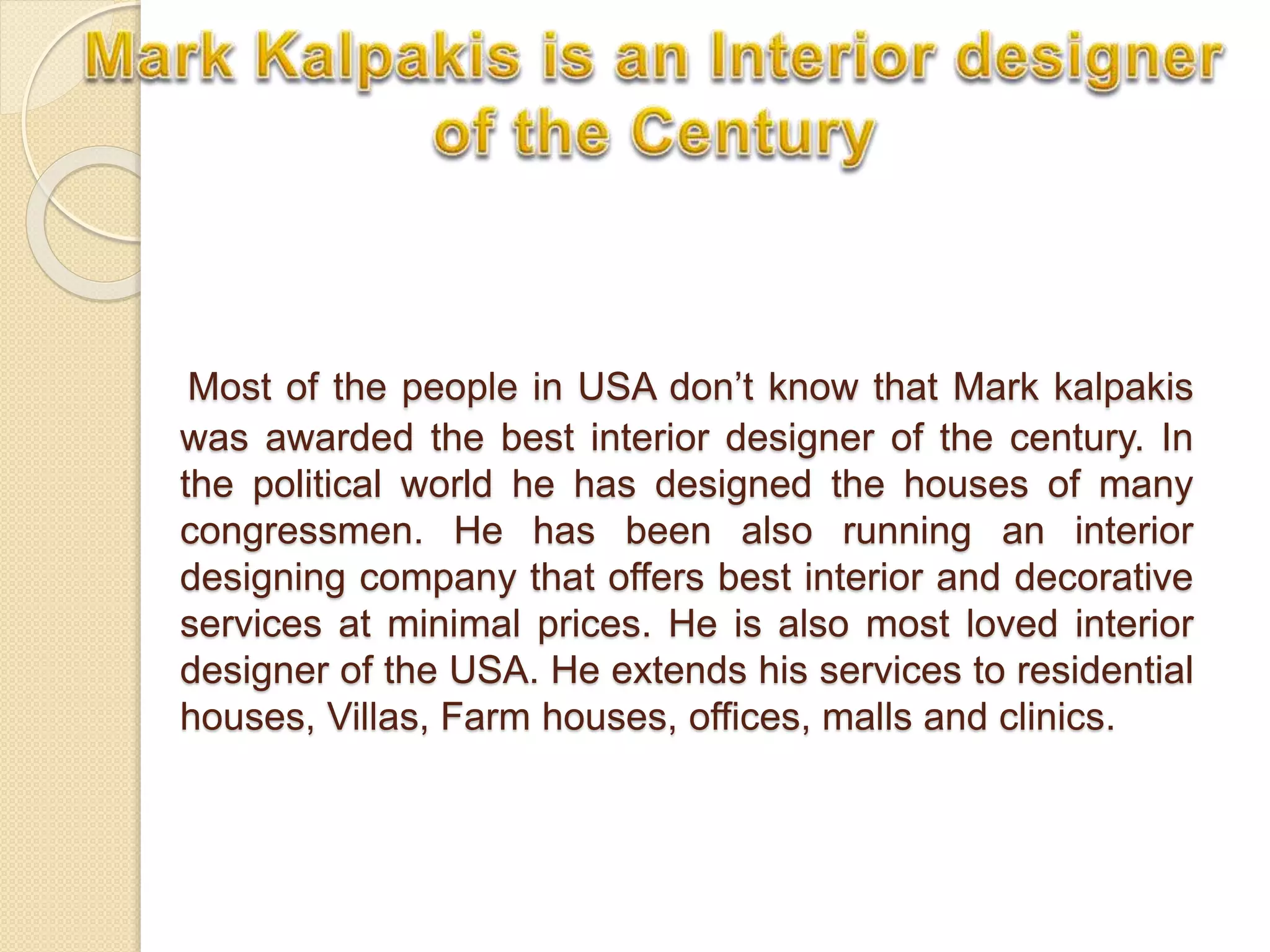 Mark kalpakis | PPTX