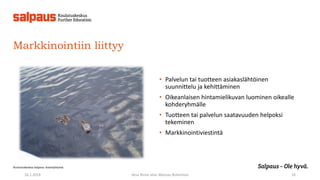 Markkinointi 16.1.2018