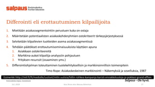 Markkinointi 16.1.2018