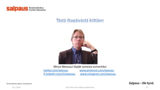 Markkinointi 16.1.2018