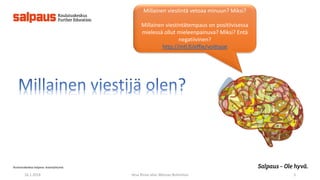 Markkinointi 16.1.2018