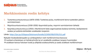 Markkinointi 16.1.2018