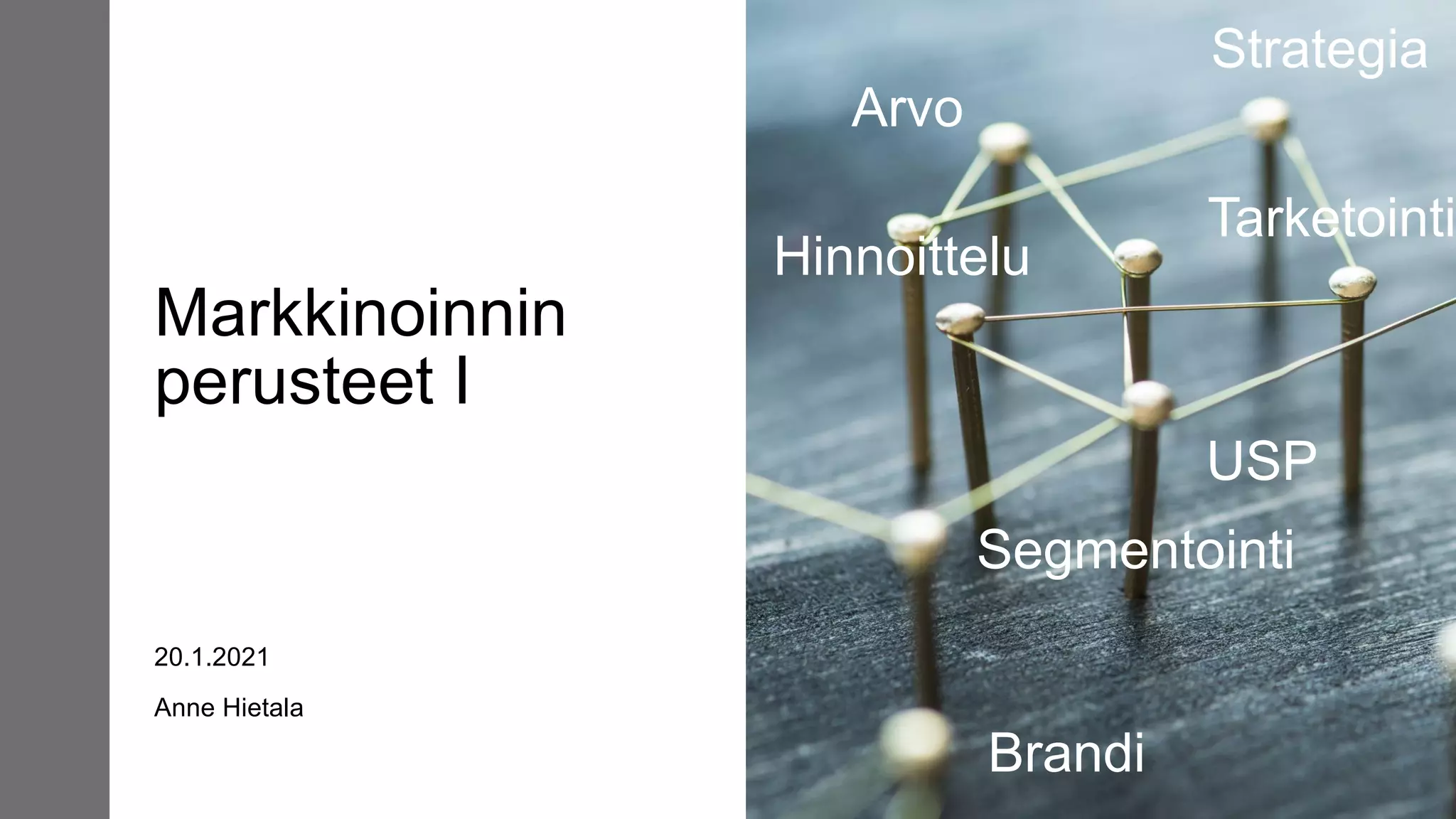 Markkinoinnin perusteet I | PDF