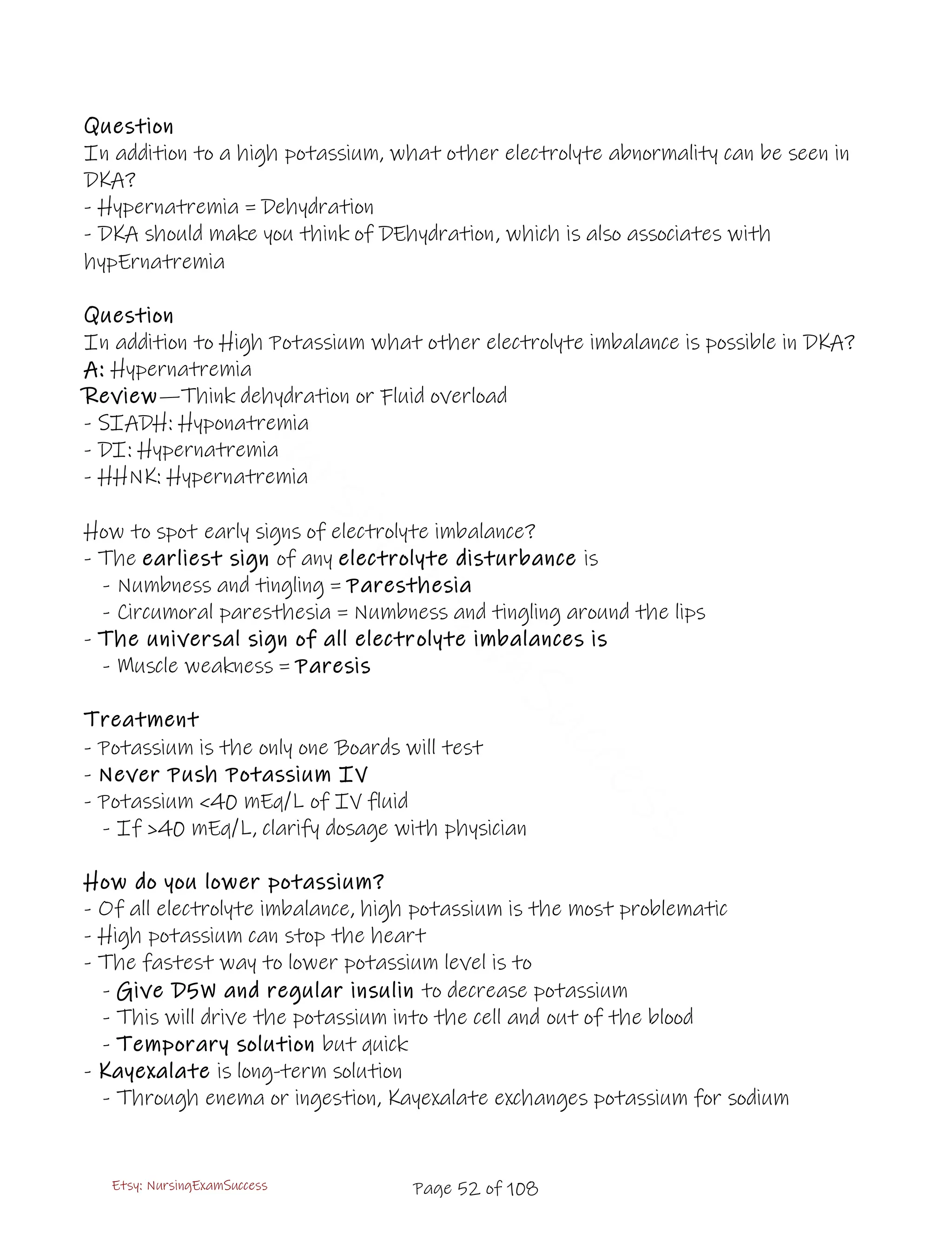 Mark Klimek Lectures In color Nclex RN / LPN review | PDF