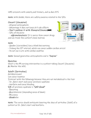 Mark Klimek Lectures In color Nclex RN / LPN review | PDF