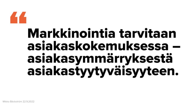Markkinointi kulmahuoneeseen. | PPT