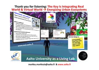 Markku markkula presentation | PDF | Biological Sciences | Science