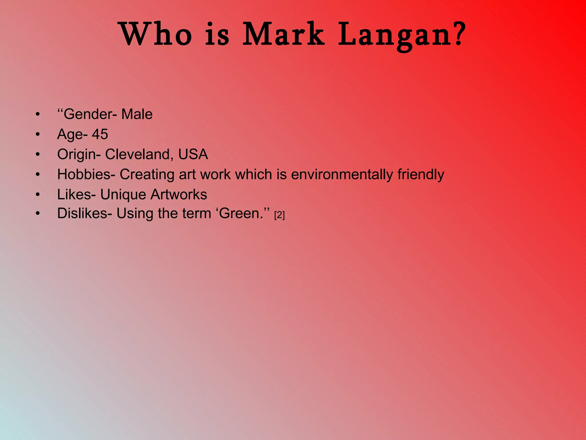 Mark langan | PPT