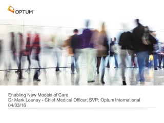 ACOs and vanguards: Reflections from the USA - Mark Leenay | PPT