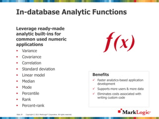 Mark logic Corporate Overview | PPTX