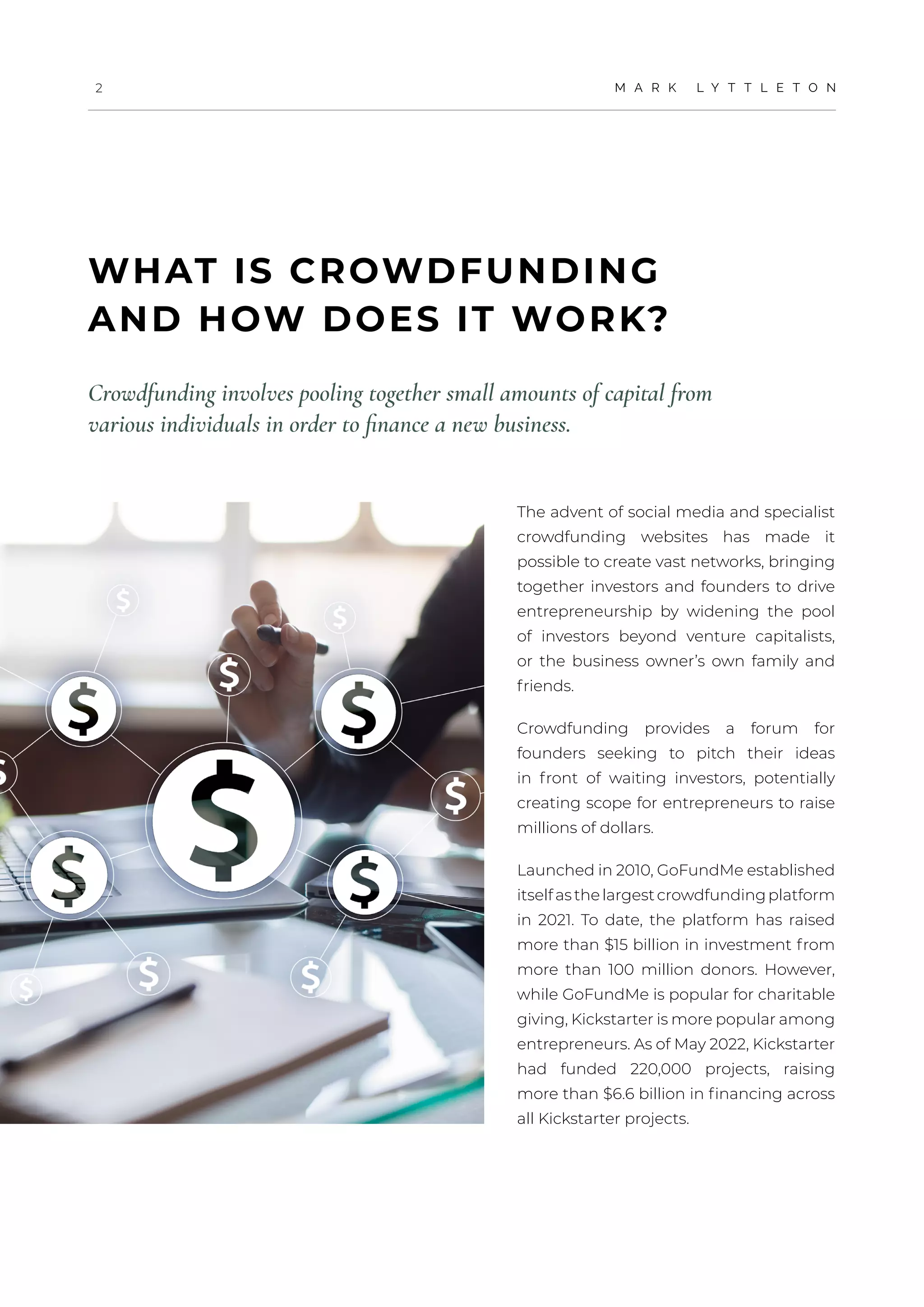 What Is Crowdfunding and How Does It Work? | PDF