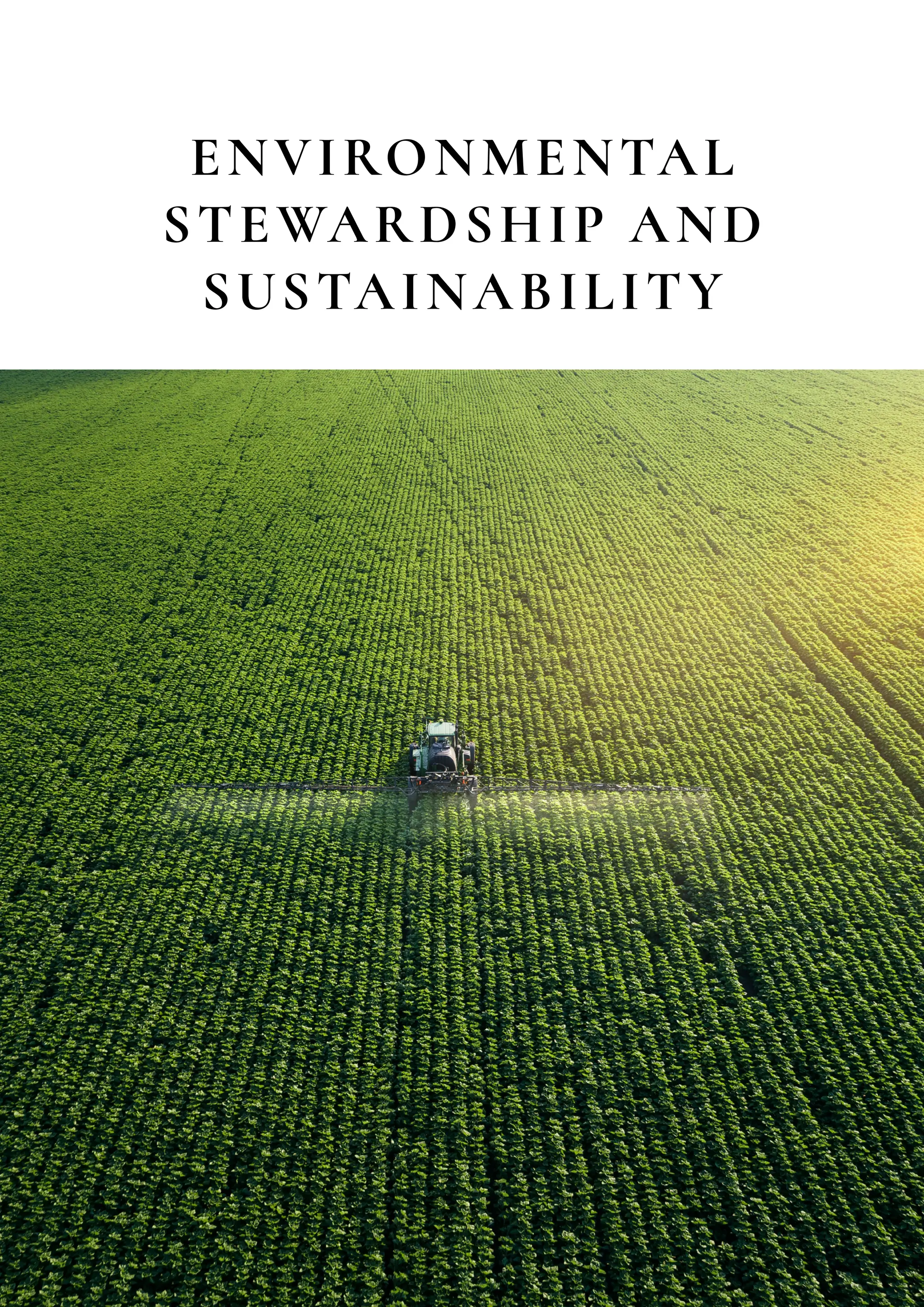 Environmental Stewardship and Sustainability | PDF