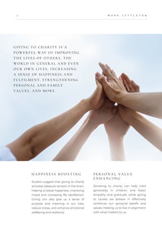 What Are the Benefits of Donating to Charity? | PDF