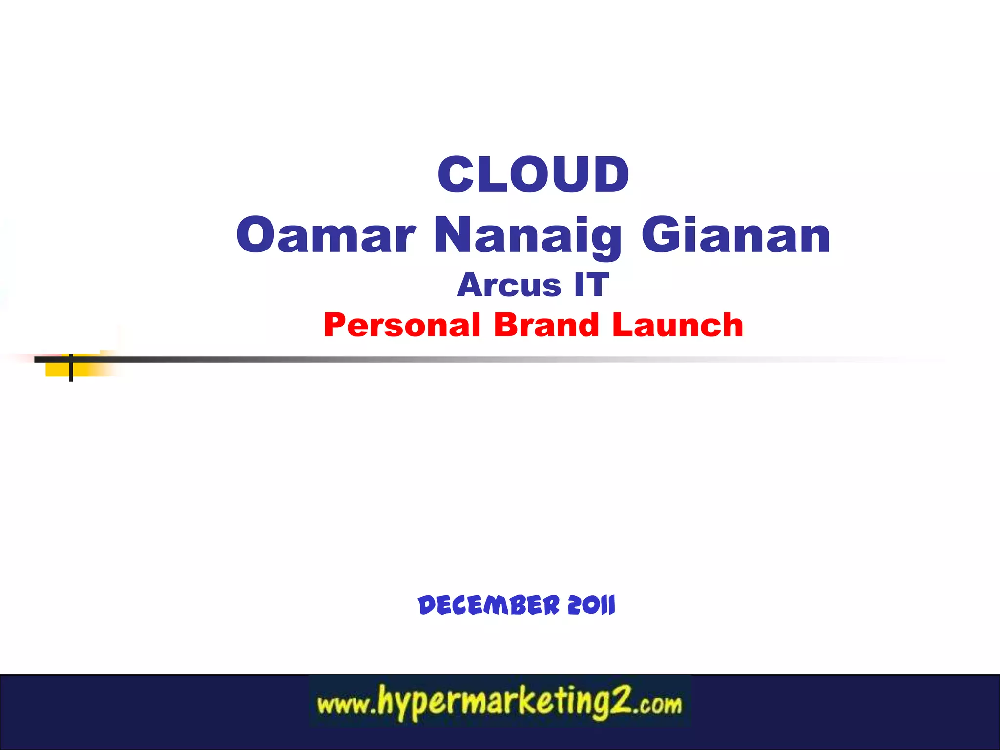 Personal Brand Launch | PPTX