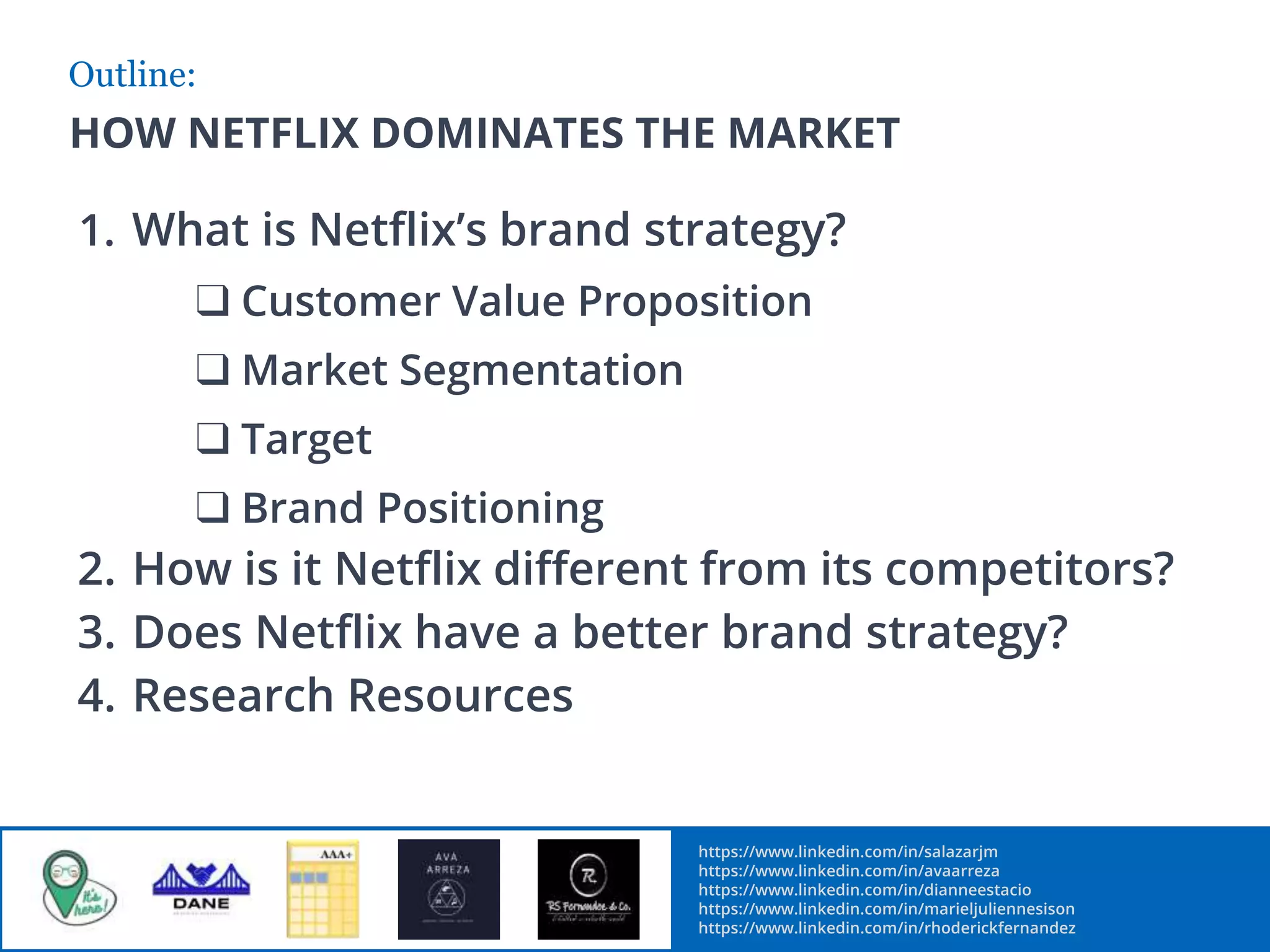 How Netflix Wins With Their Brand Strategy | PPTX