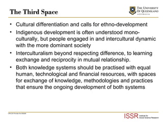 Mark Moran Adapting development practice to Indigenous context | PPT