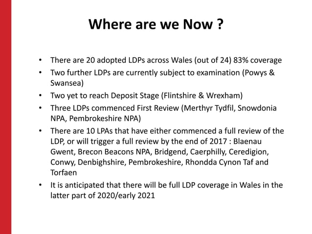 Mark Newey - Development plans lessons learnt and the future | PPT