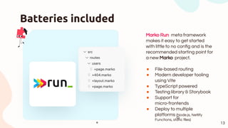 Marko.js - Unsung Hero of Scalable Web Frameworks (DevDays 2025) | PDF