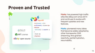 Marko.js - Unsung Hero of Scalable Web Frameworks (DevDays 2025) | PPT