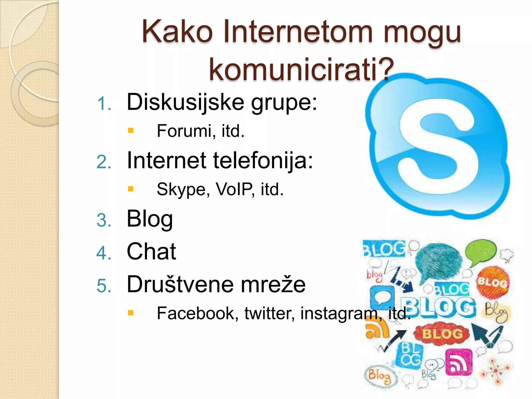 Marko vilenica-komunikacija na-internetu | PPTX