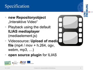 M&L Webinar: “Open Source ILIAS Plugin: Interactive Videos" | PDF