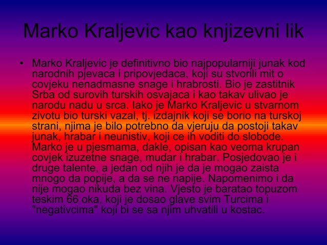Marko Kraljevic | PPT