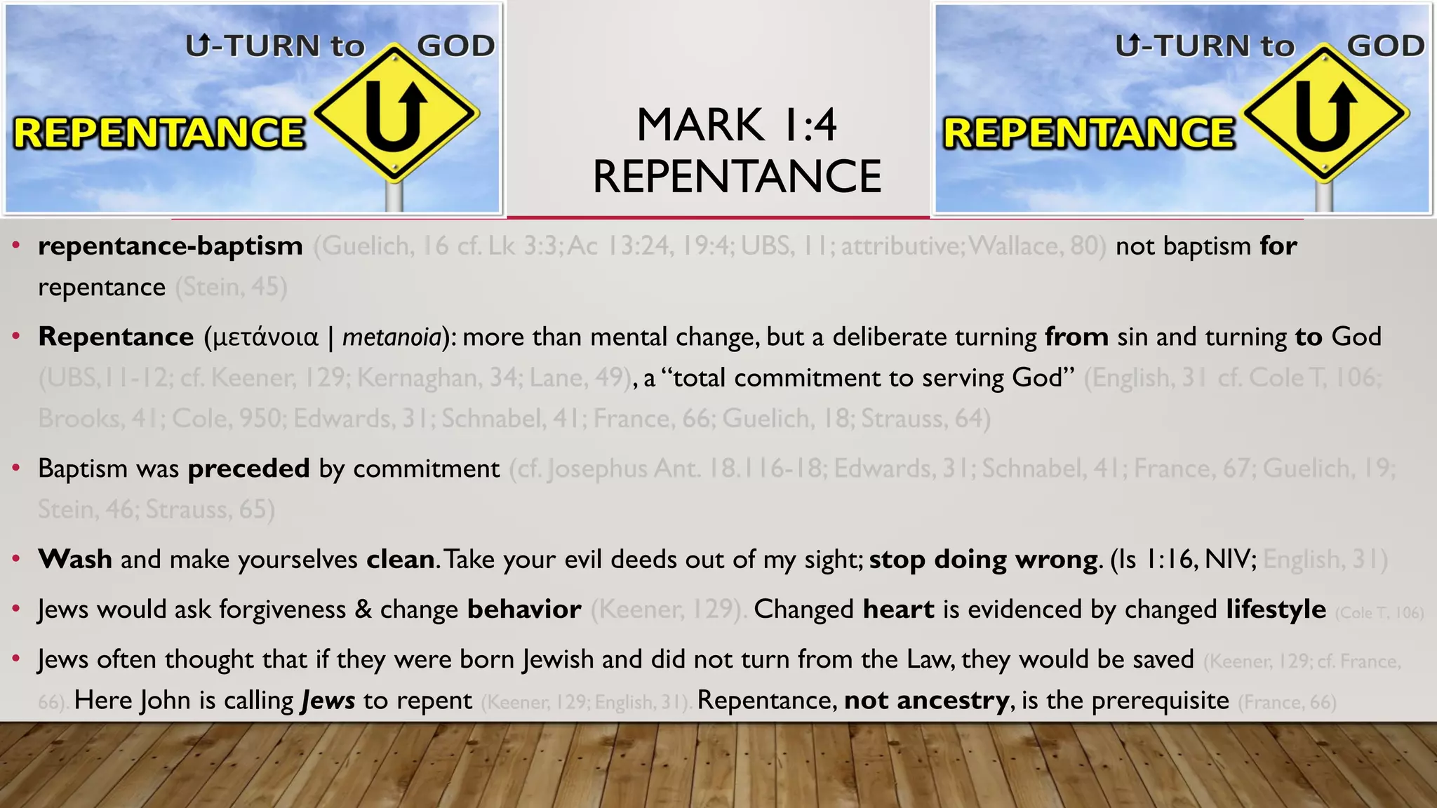 The Gospel of Mark Prologue (Part I) | Mark 1:1-8 Lesson | PDF