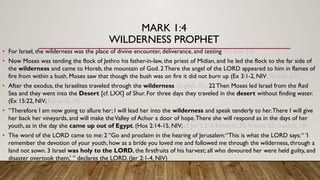 The Gospel of Mark Prologue (Part I) | Mark 1:1-8 Lesson | PDF