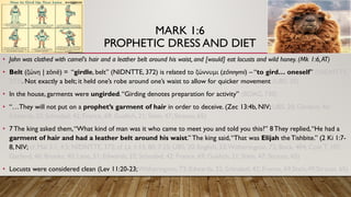 The Gospel of Mark Prologue (Part I) | Mark 1:1-8 Lesson | PDF