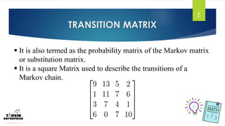 Markor chain presentation | PDF | Physics | Science