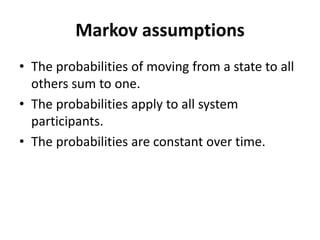 Markov chain-model | PPTX