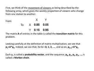 Markov chain | PPT