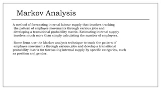Markov Chain Analysis in HR Decision Making | PPTX