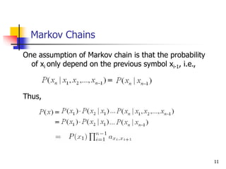 Markov_Chains.ppt | Genetics | Science