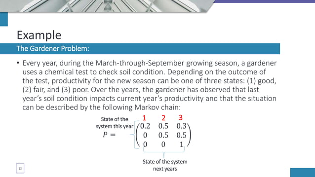 Markov Chains.pptx | Physics | Science