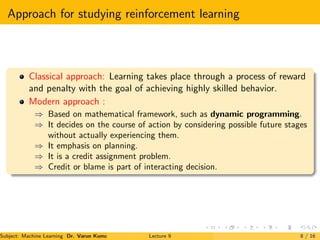 Lecture 9 Markov decision process | PDF
