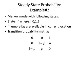 Markov process | PPTX
