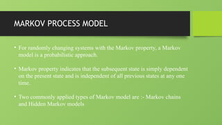 Markov process model.pptx for jakakwkwnsks | PPTX