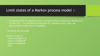 Markov process model.pptx for jakakwkwnsks | PPTX