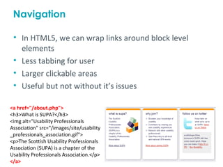HTML5 Accessibility | PPT
