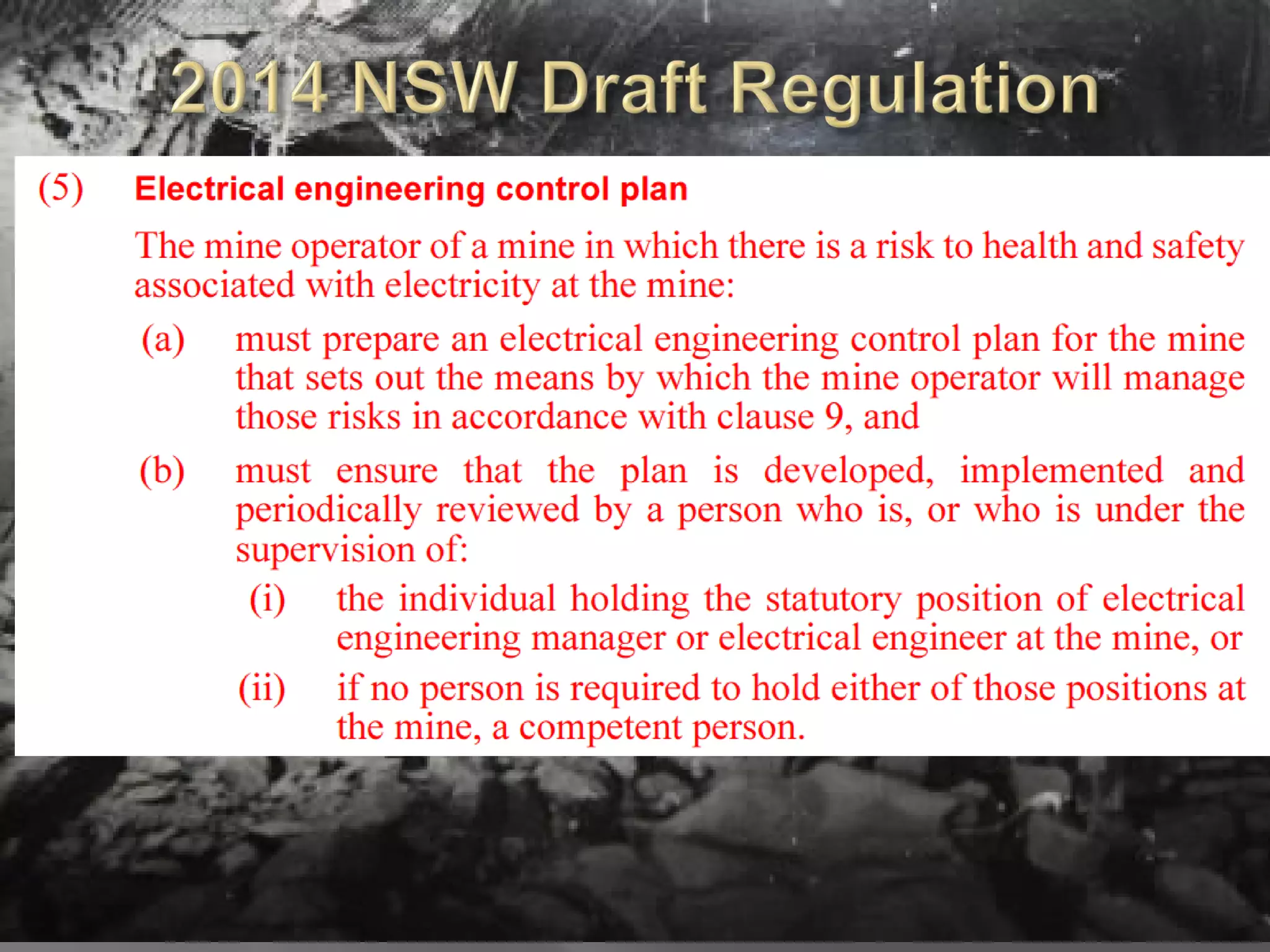 Mark Parcell - History of mining legislation nsw | PDF