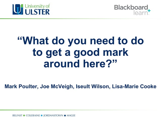 Mark poulter et al | PPT