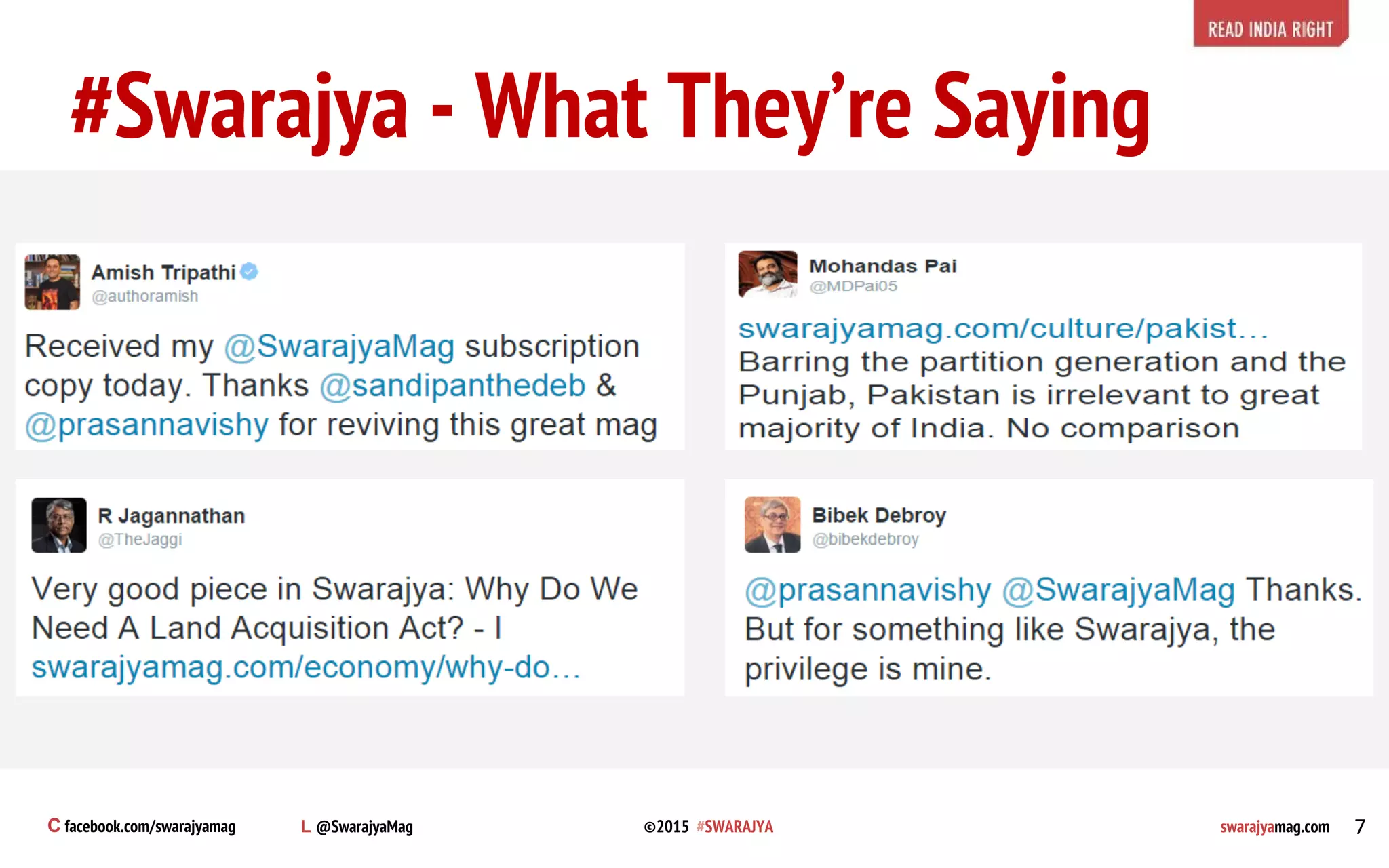 Swarajya Press Kit