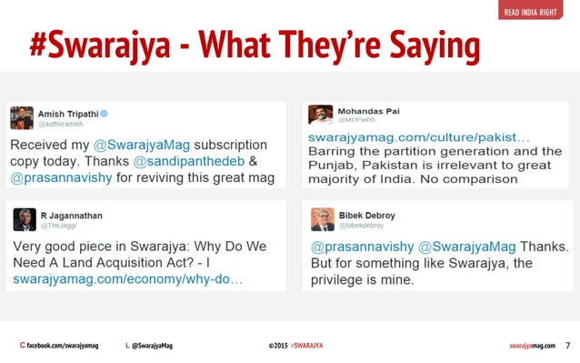 Swarajya Press Kit | PPT