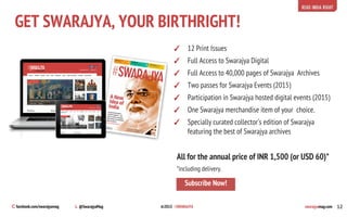 Swarajya Press Kit | PPT