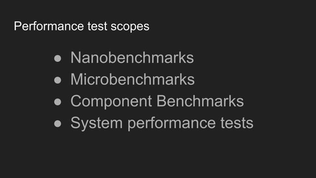 Continuous Performance Testing Pdf Web Development Internet