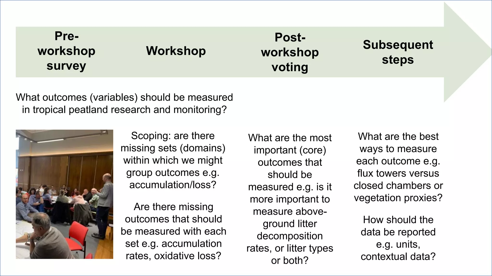 Identifying core biophysical criteria and indicators for peatland ...